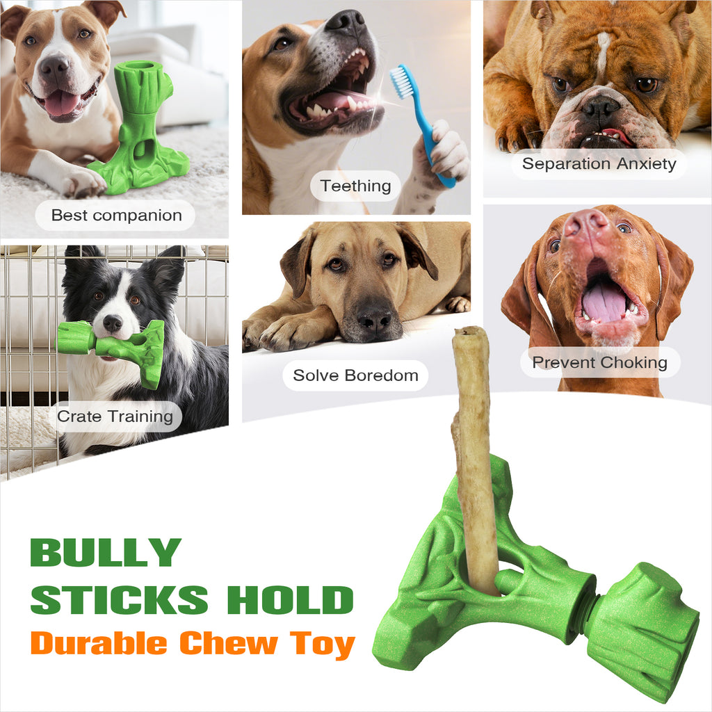 KADTC 3 in1 Durable Bully Stick Holder & Chew & Fillable Toys – Kadtc ...