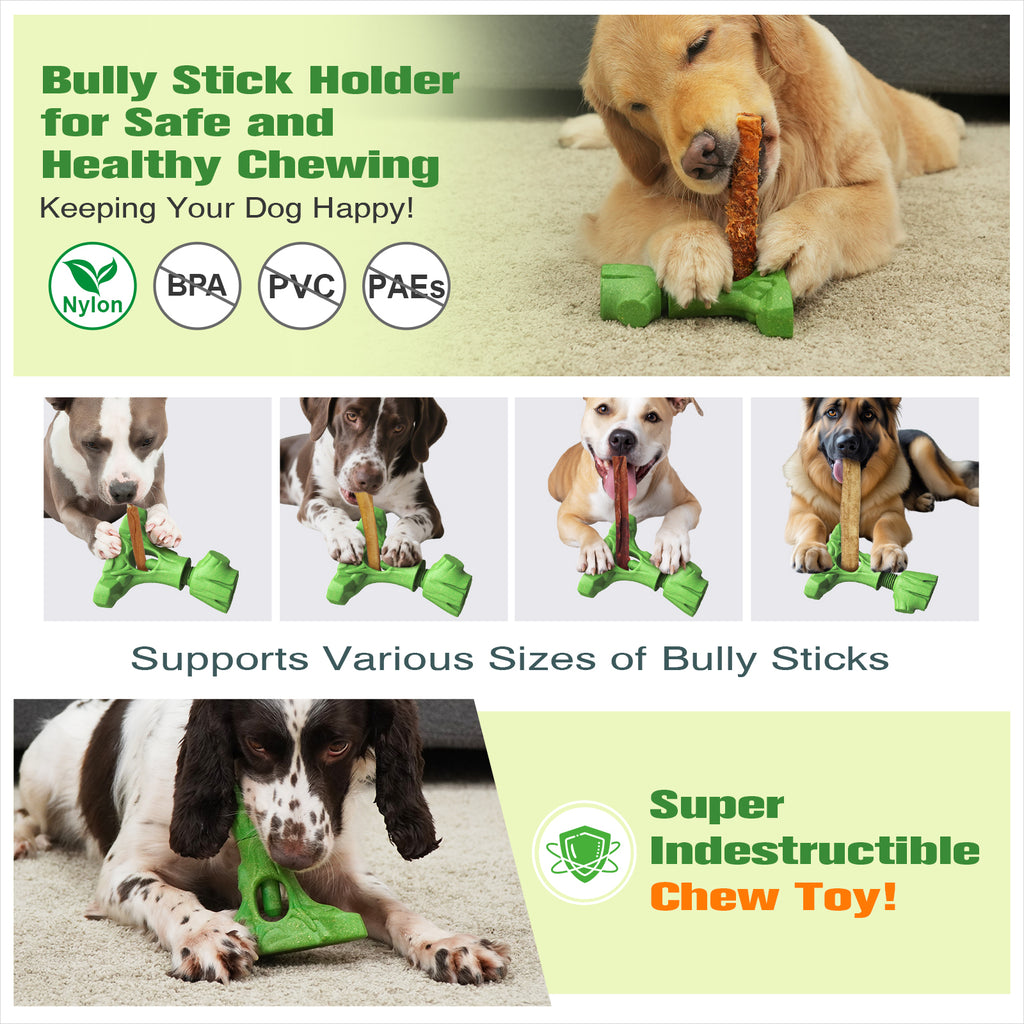KADTC 3 in1 Durable Bully Stick Holder & Chew & Fillable Toys – Kadtc ...