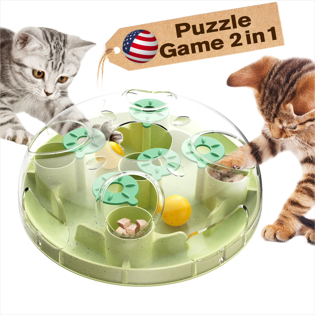 KADTC Cat Puzzle Games Level 3 in 1 Intelligence Mind Game Foraging Ba ...